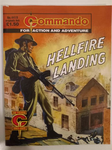 Commando Comic No 4415 Hellfire Landing Letsgocommando
