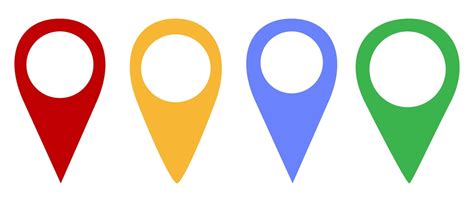 Premium Vector A Set Of Pin Codes For A Map Location Point Icon On The Map Navigation Icon