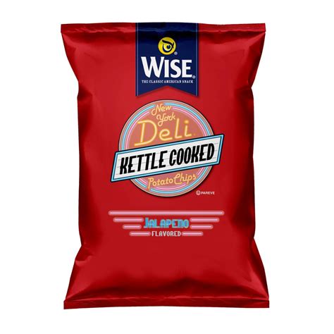 Buy Wise Potato Chips Jalapeno Flavored 1 Oz Holon Kosher Foods