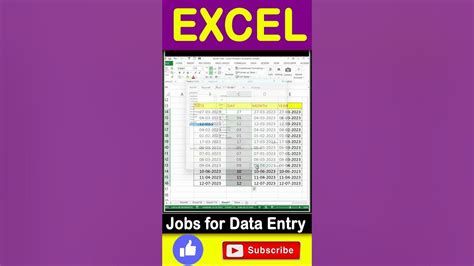 Date Monthe Year Findeout In Excel Excel Exceltips Msoffice