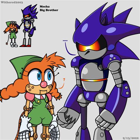 Belle Meets Mecha Sonic R Sonicthehedgehog