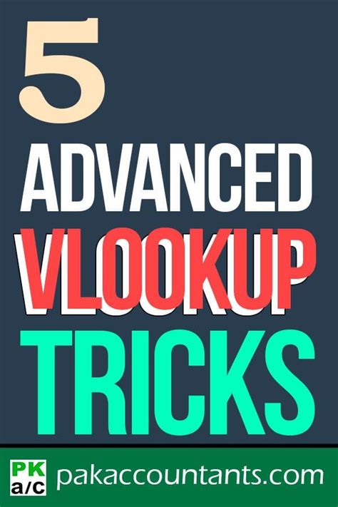 Advanced Excel VLOOKUP Tricks You MUST Know PakAccountants Com