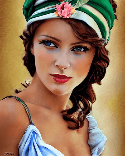 Farm Girl Flirting Graphic · Creative Fabrica