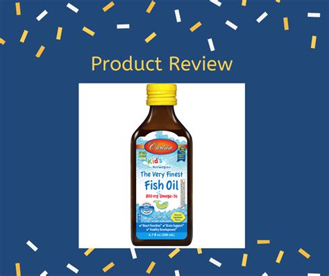 Product Review: Carlson for Kids Very Finest Fish Oil - Maryann Jacobsen