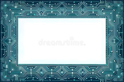 Ai Driven Algorithmic Border Frame Concept As A Minimalistic Border Frame With Algorithmic