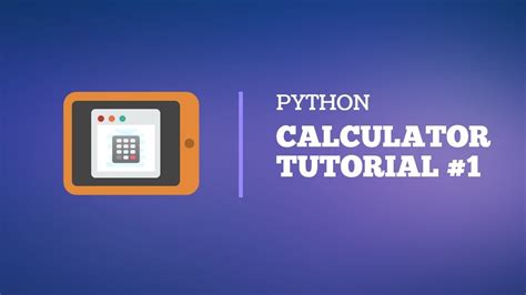 Python Desktop Calculator App Tutorial For Beginners With Tkinter