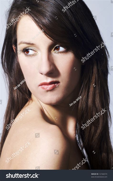 Hot Brunette Stock Photo Shutterstock
