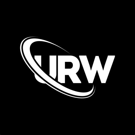 Urw Logo Urw Letter Urw Letter Logo Design Initials Urw Logo Linked