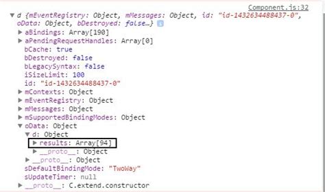 Solved How To Bind Data Retrieved By Odata Model To A Lis Sap Community