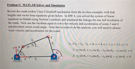 Solved Problem 5 Matlab Solver And Simulation Revisit The