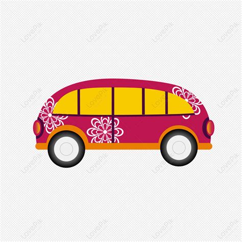 인쇄 된 만화 자동차 아이콘 Png 일러스트 무료 다운로드 Lovepik