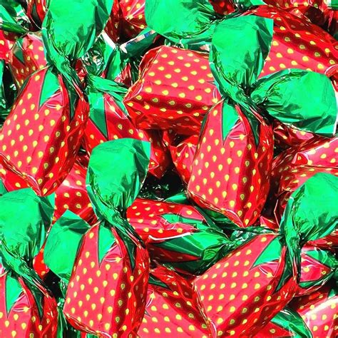 Strawberry Filled Hard Candy Individually Wrapped