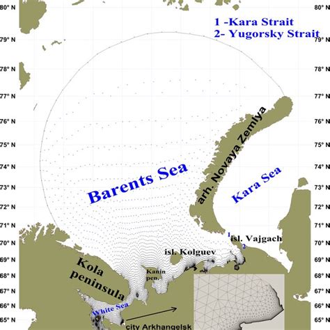 Calculated Unstructured Mesh For Modeling Download Scientific Diagram