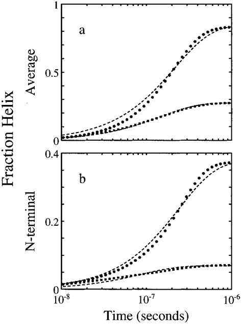 Helix Formation From The All Coil State The Kinetics Of Development Of