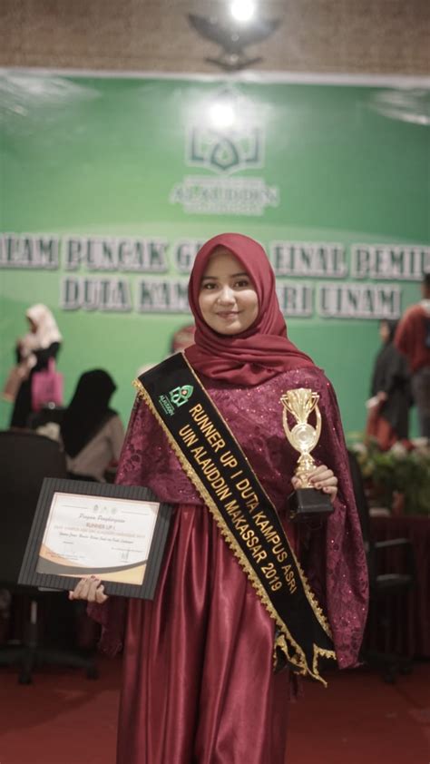 Mahasiswi Keperawatan Uin Jadi Duta Kampus Asri Uinam 2019