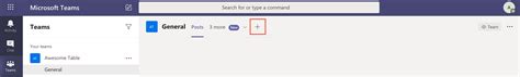 Embed Awesome Table In Microsoft Teams Documentation Awesome Table Support