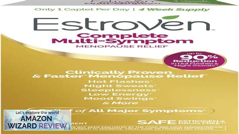 Estroven Complete Multi Symptom Menopause Supplement For Women 28 Ct Clinically Proven Review