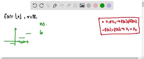 Determine If Each Function Is Injective Where Trunex Denotes The