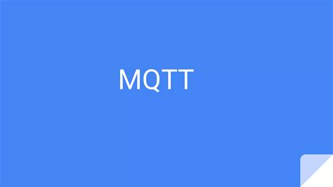 Understanding Of Mqtt For Iot Projects Ppt