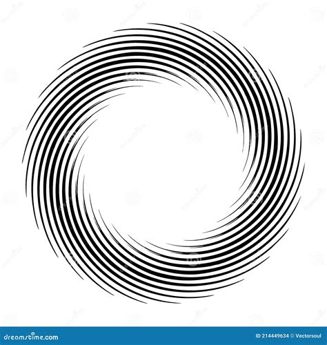 Geometric Abstract Circle Circular Element Vector Stock Vector Illustration Of Cycle Radial