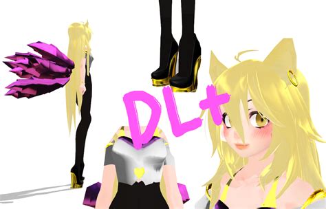 Ahri Mmdkdadl Below By Tproc06 On Deviantart