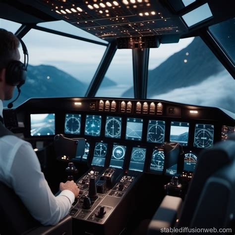 Advanced Cockpit Technologies And Displays Stable Diffusion Online