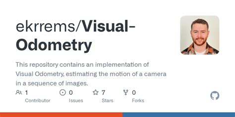 Github Ekrremsvisual Odometry This Repository Contains An Implementation Of Visual Odometry