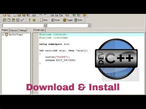 Download And Install Dev C YouTube