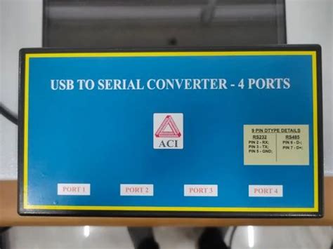 Usb To Serial Converter For Industrial At Rs In Chennai ID