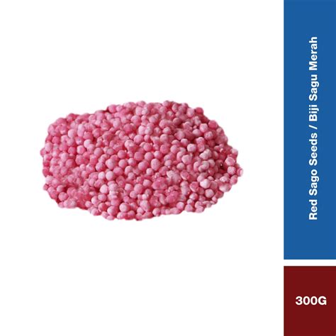 Merah Red Sago Seedsred Sago Seeds 300g Shopee Singapore