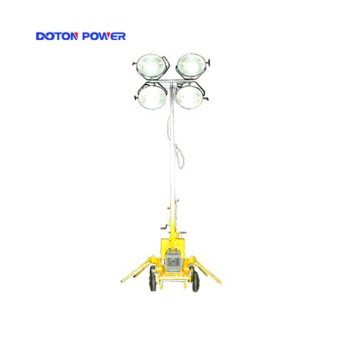 디젤 발전기가있는 모바일 조명 타워 의 고품질 디젤 발전기가있는 모바일 조명 타워