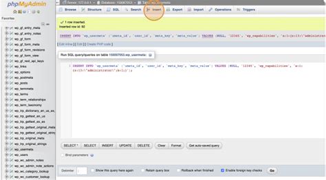 how to add an admin wordpress user with phpmyadmin big red jelly