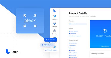Plesk Extended For WHMCS By ModulesGarden Lagom WHMCS Client Theme Module Integration