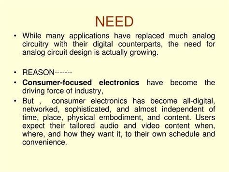 PPT ANALOG IC DESIGN PowerPoint Presentation Free Download ID 1611496