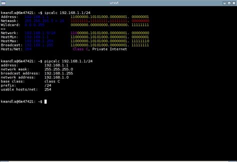 Ipcalc And Pipcalc More Than A One Letter Difference Inconsolation