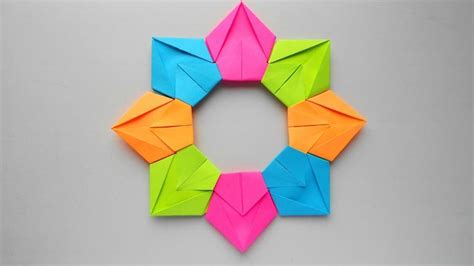 Цветик семицветик Как сделать цветок из бумаги Paper Origami Flowers Origami Flowers