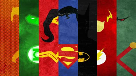 Justice League Symbol Wallpaper