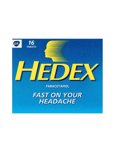 Hedex 16 Tablets Withaid