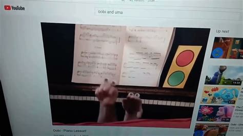 Oobi Piano Lesson Game Song Reversed Youtube