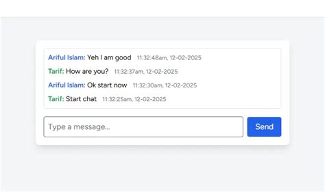 Laravel 11 Chat Application Using Reverb Broadcasting Event