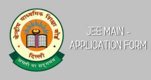 JEE Main Exam Application Form Apply Admit Card