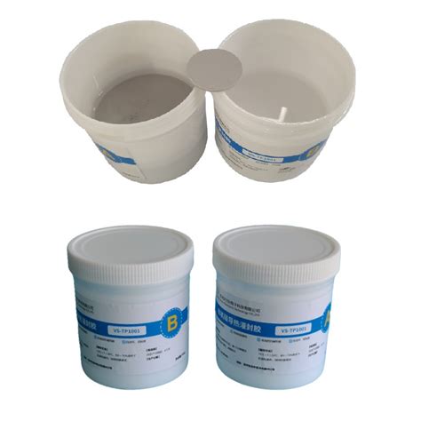 Hot Selling Two Component Electrically Conductive Silicone Rubber Potting Compound Vs Tp1001