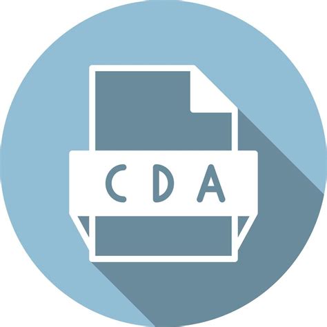 Cda File Format Icon 15824233 Vector Art At Vecteezy