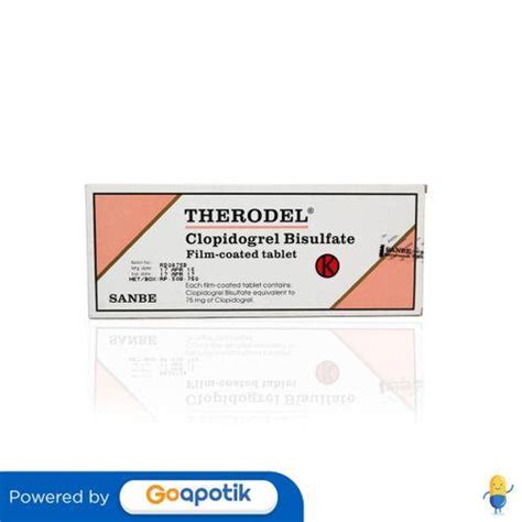 Promo Therodel 75 Mg Box 30 Tablet Cicil 0 3x Kota Surabaya Apotek