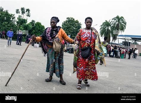 People Crossing From Congo Arrive In Gisenyi Rwanda Wednesday Jan