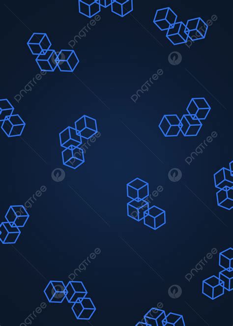 Blockchain Cube Background Blockchain Background Blockchain Cube