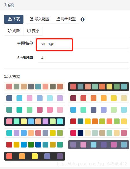 Echarts换主题颜色（在vue中使用）vue 实现echarts 深浅色模式 Csdn博客