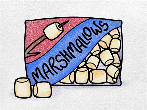 Marshmallow To Draw At June Blackwell Blog