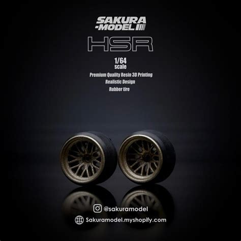Custom Wheels 64 Scale Model Hsr Sakuramodel