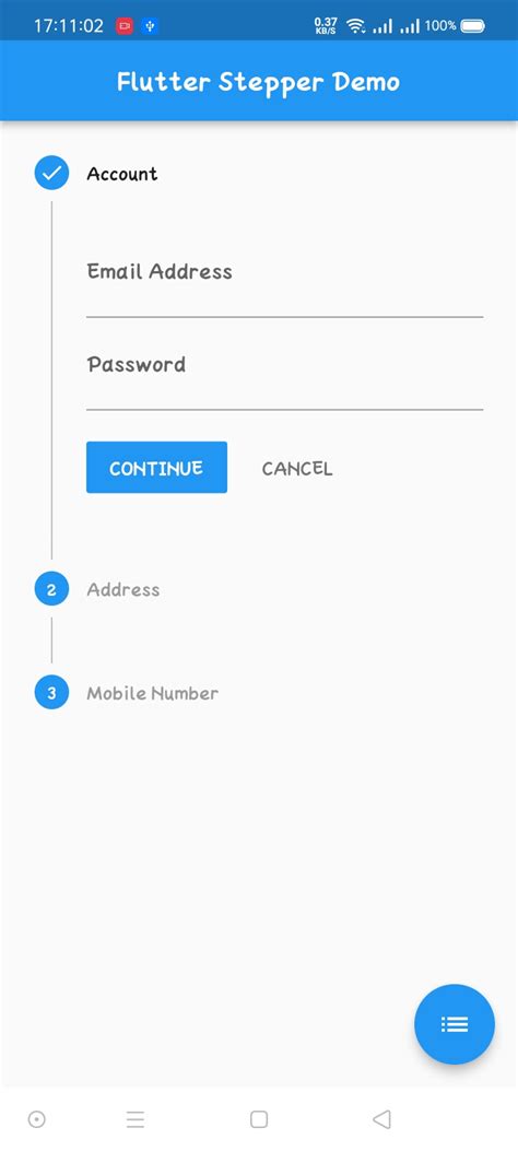 How To Use Stepper Widget In Flutter Baraja Coding